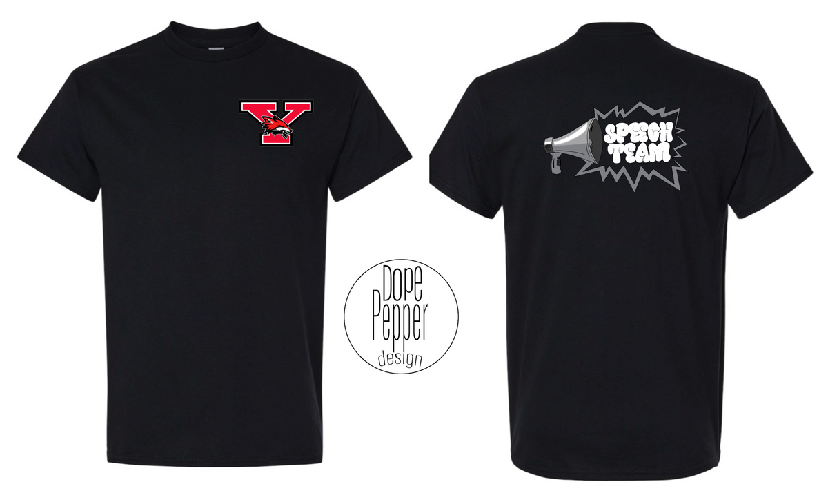 YHS Speech Team – Dope Pepper Design