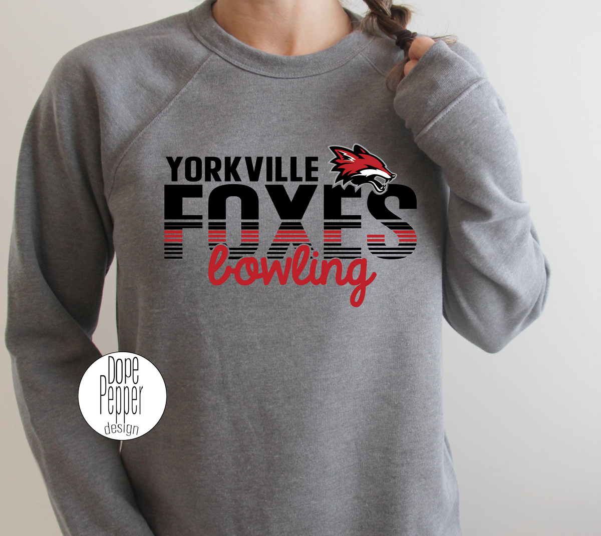 Yorkville Bowling Sliced -GIRLS TEAM ORDER – Dope Pepper Design